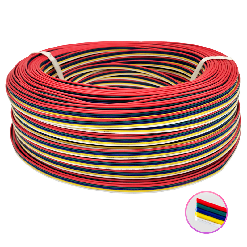 Cable de 5 hilos para tiras LED de 5 colores | POPP Iluminación ...